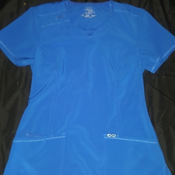 Cherokee Infinity | Tops | Infinity By Cherokee Scrub Top In Royal Blue ...